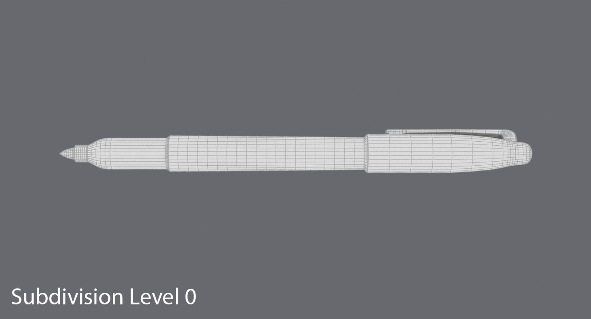 Standard Sharpie Marker - 3D Model - TurboSquid 1312499
