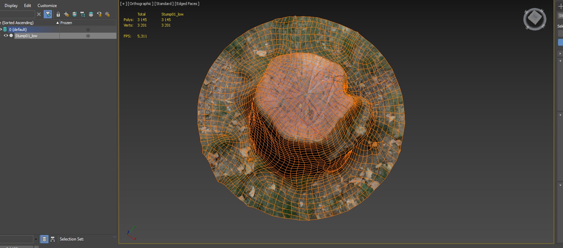 3D stump - TurboSquid 1450534