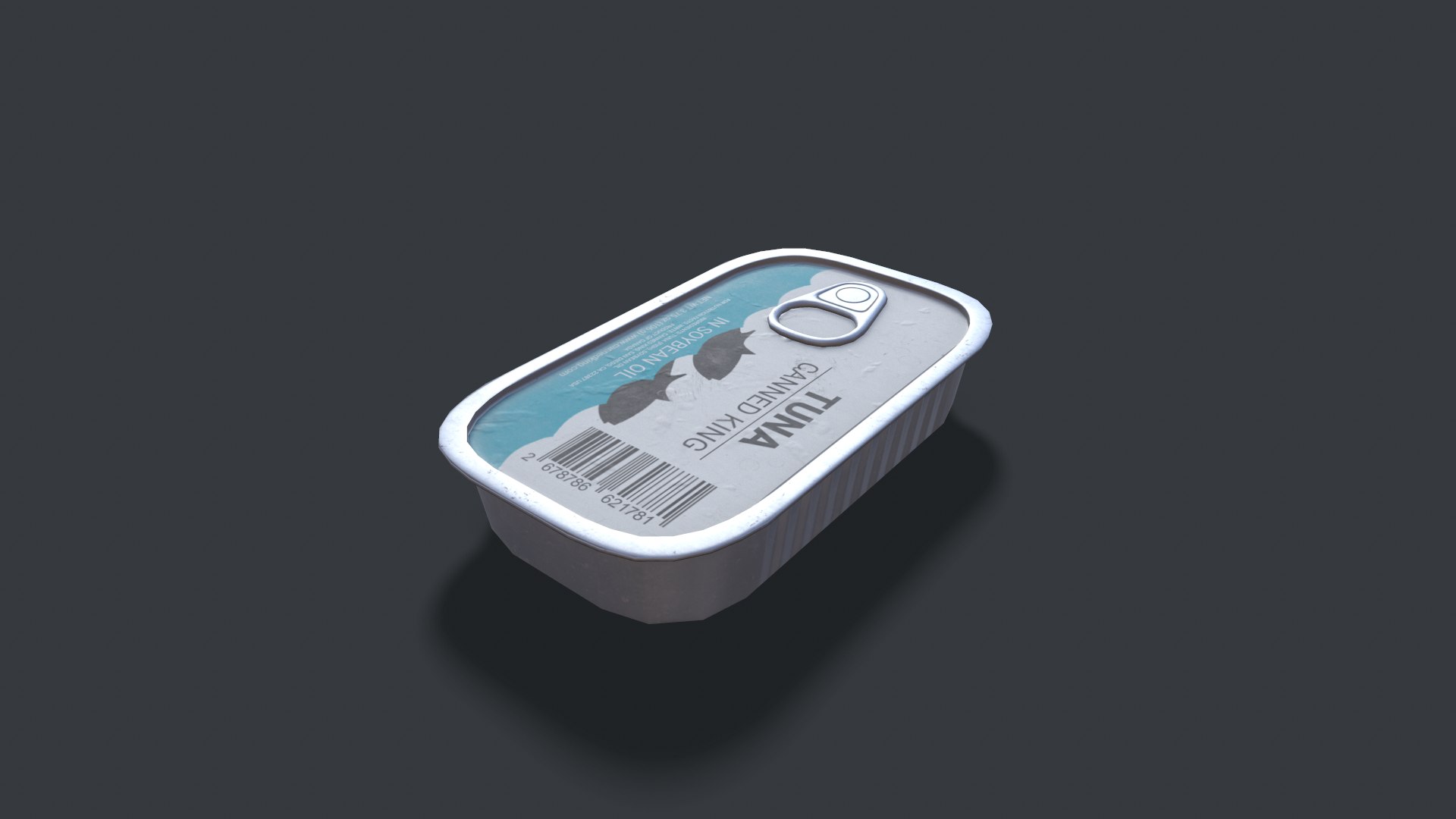 3D Model Aluminum Can Tuna - TurboSquid 1727087