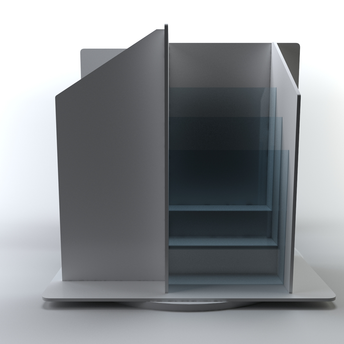 Brochure folder display stand 3D - TurboSquid 1248855