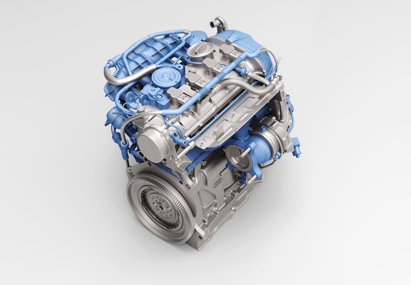 Engine Volkswagen New Magotan 3d Model