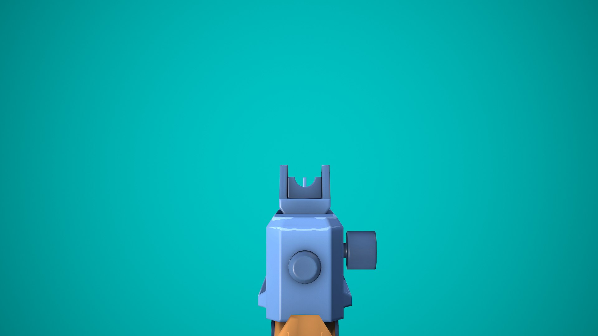 Stylized Thompson M1A1 Low Poly 3D Model - TurboSquid 2033410