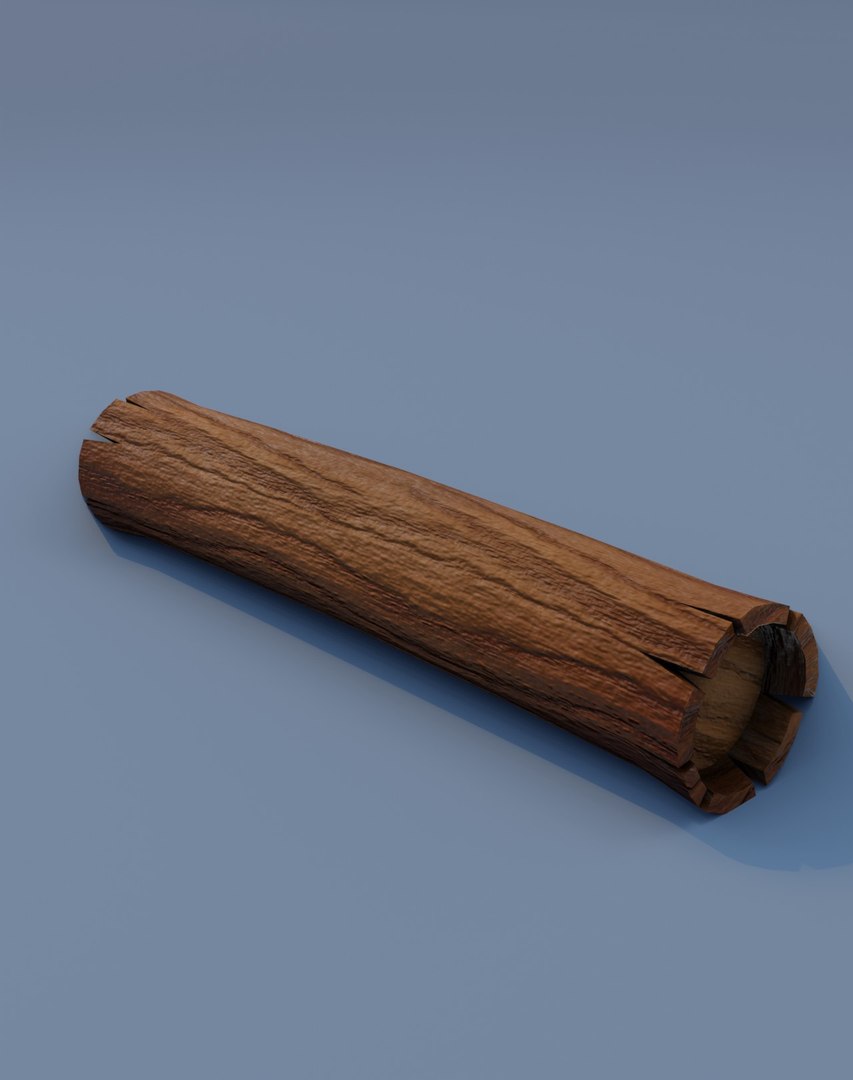 3D Cartoon Tree Branch Model - TurboSquid 1781350