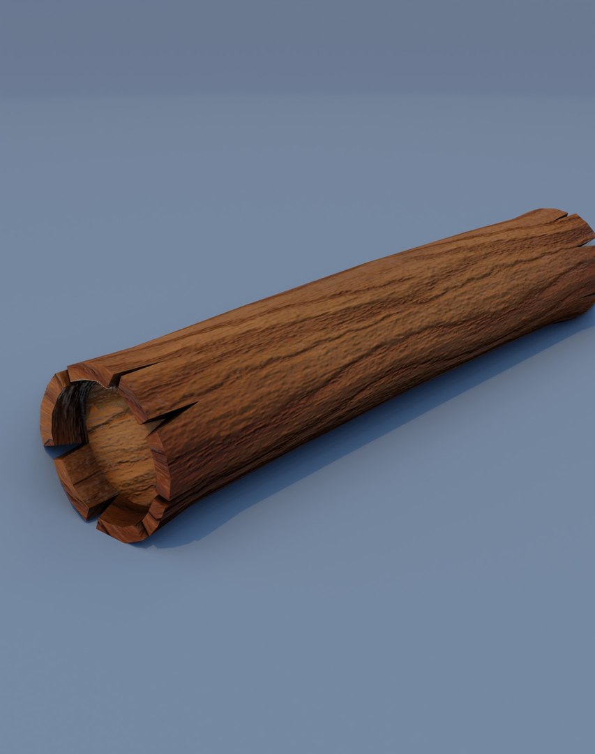 3D Cartoon Tree Branch Model - TurboSquid 1781350