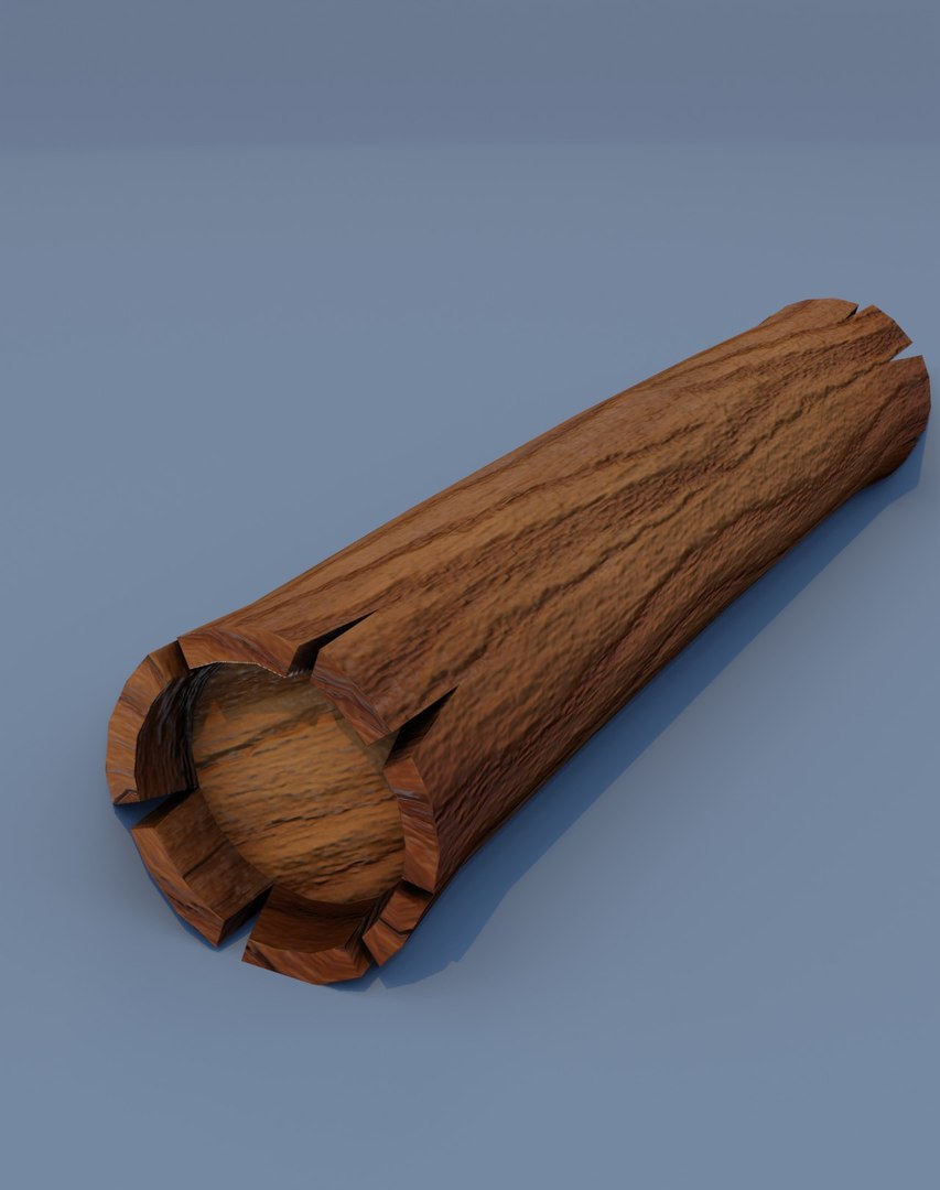 3D Cartoon Tree Branch Model - TurboSquid 1781350