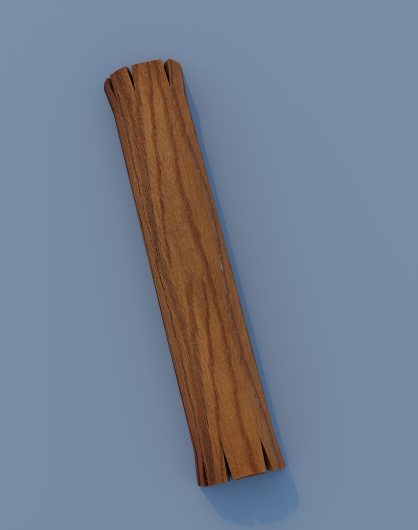 3D Cartoon Tree Branch Model - TurboSquid 1781350