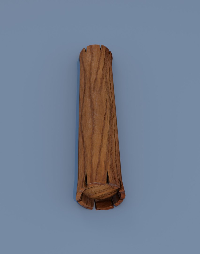 3D Cartoon Tree Branch Model - TurboSquid 1781350