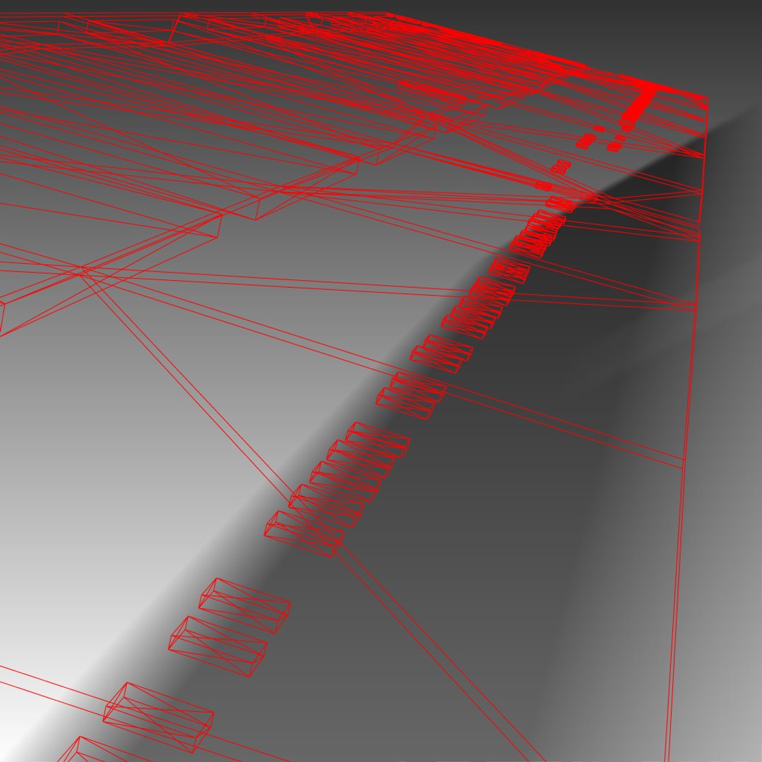 3d Model Ram Ddr3 512mb Pc3-10600