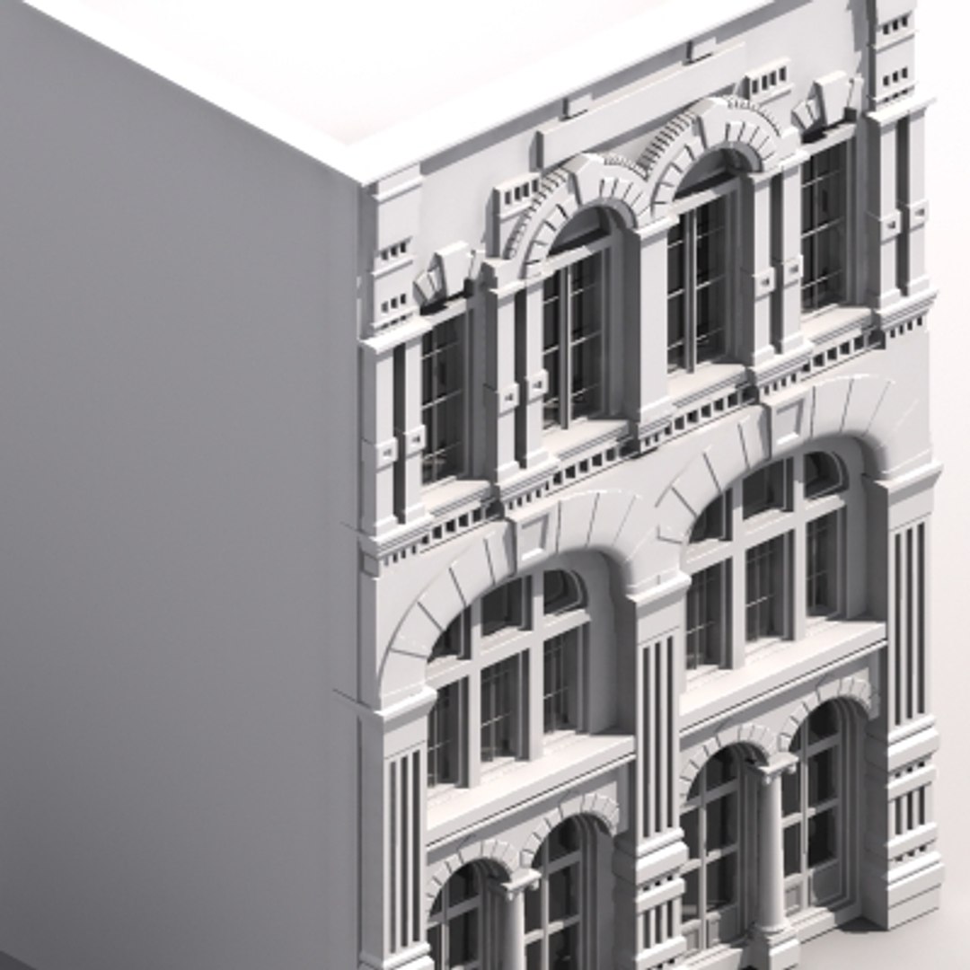 3d Model Victorian Building