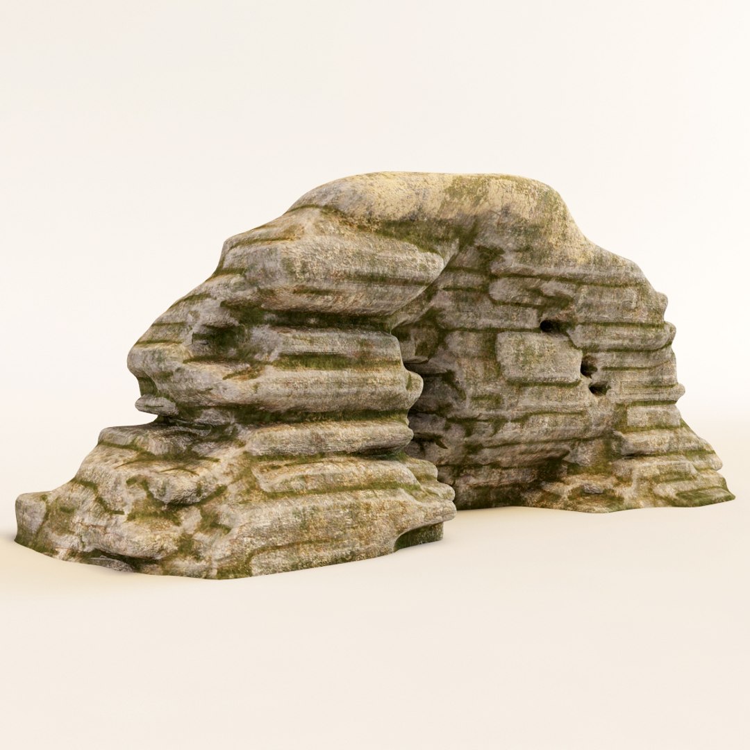 3d Model Stone Arch
