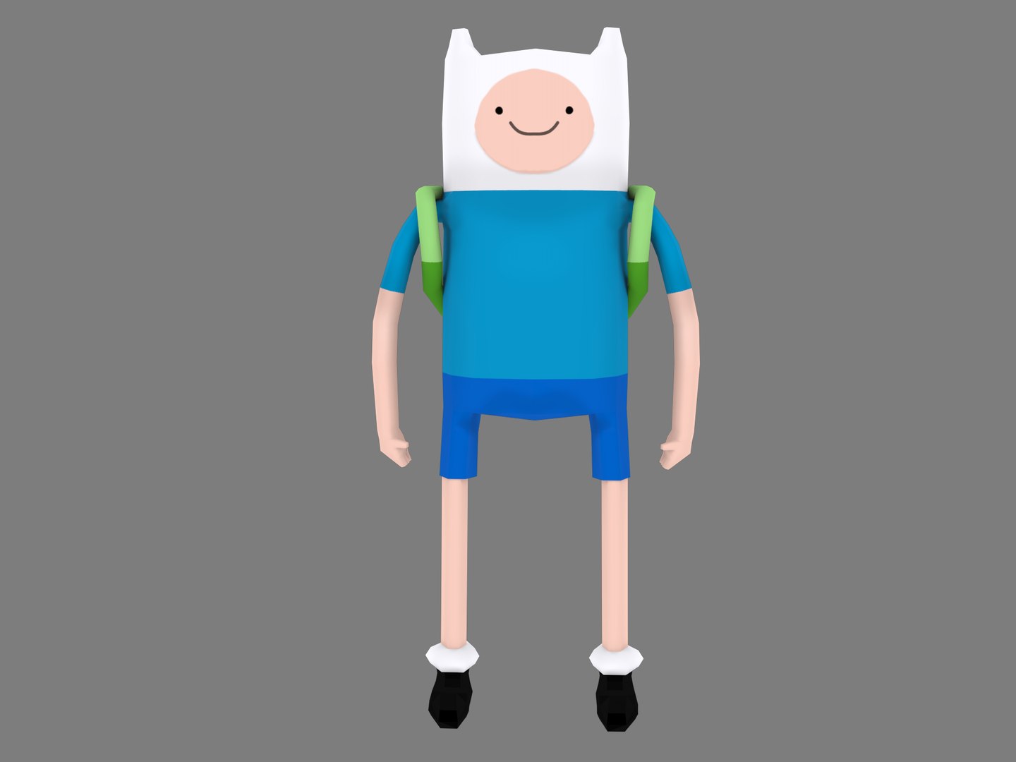 Free 3D Character Finn Model - TurboSquid 1296287