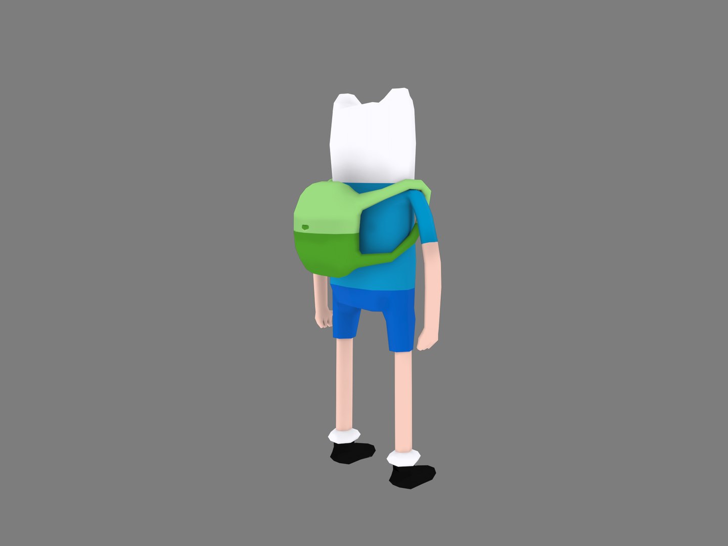 Free 3D Character Finn Model - TurboSquid 1296287