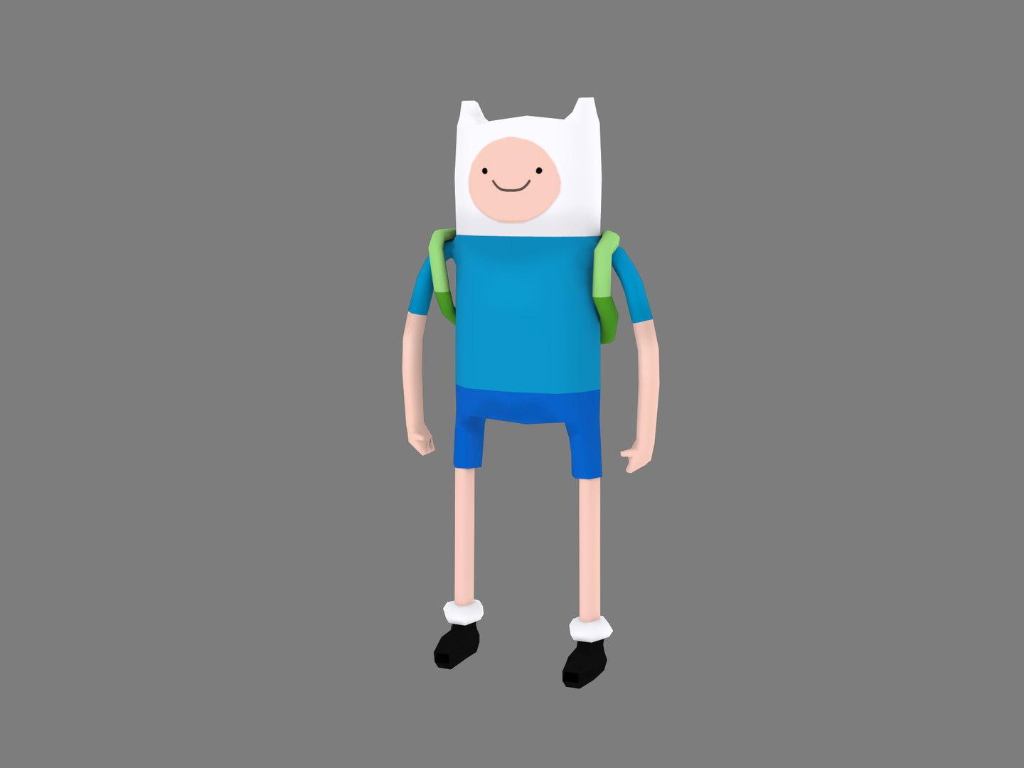 Free 3D Character Finn Model - TurboSquid 1296287
