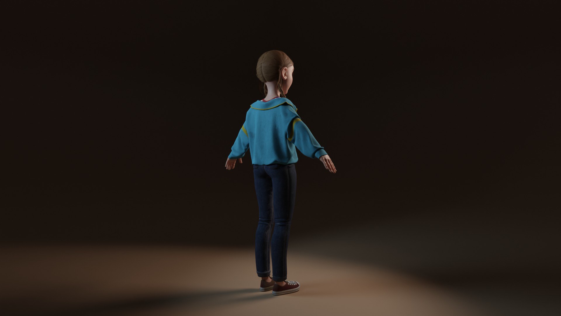 3D Model Stylized Low Poly 3D Character Max - TurboSquid 2073344