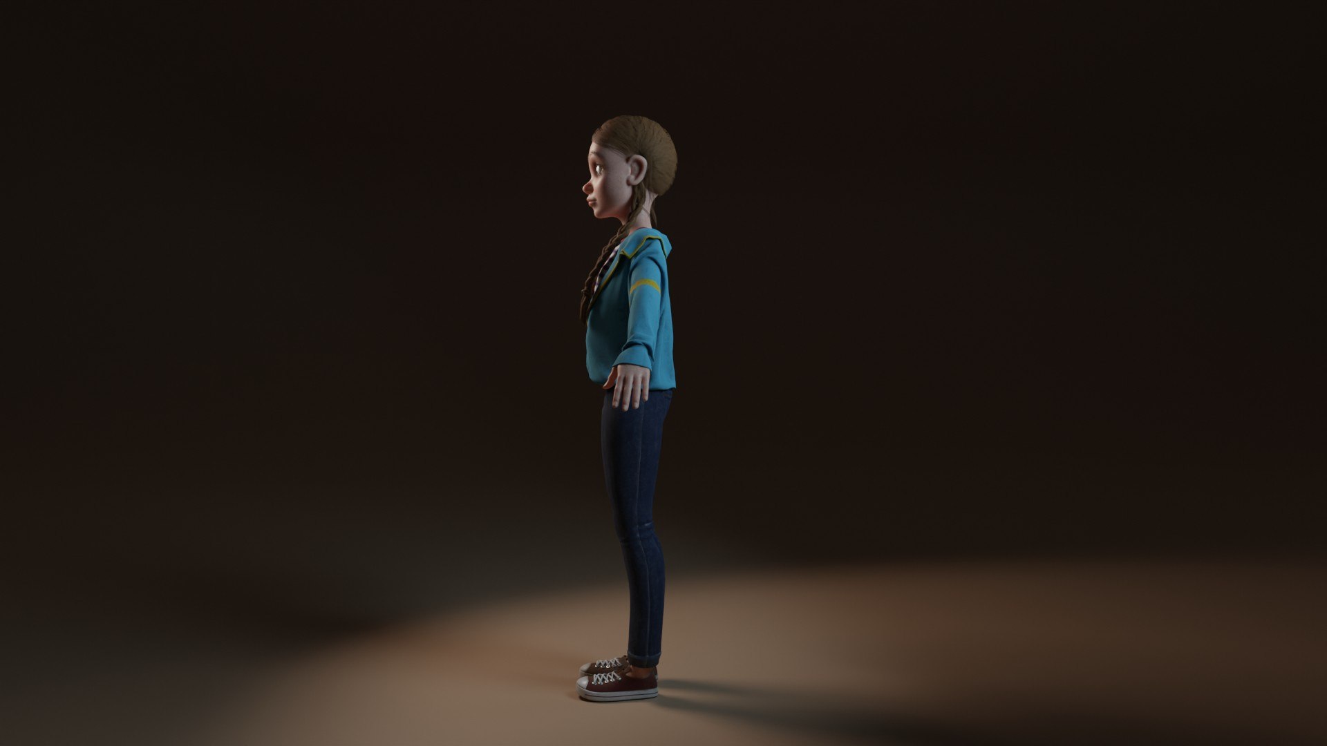 3D Model Stylized Low Poly 3D Character Max - TurboSquid 2073344