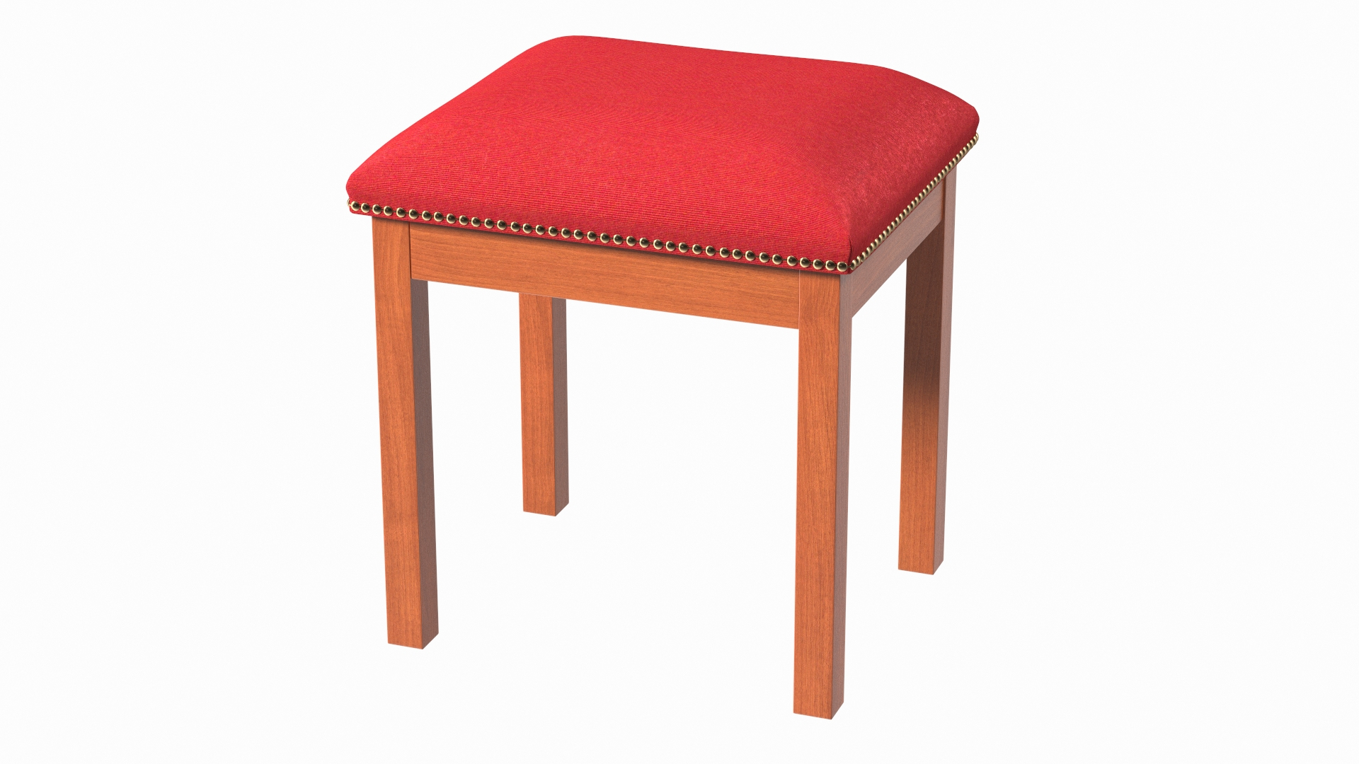 Church Wooden Stool 3D - TurboSquid 1870880