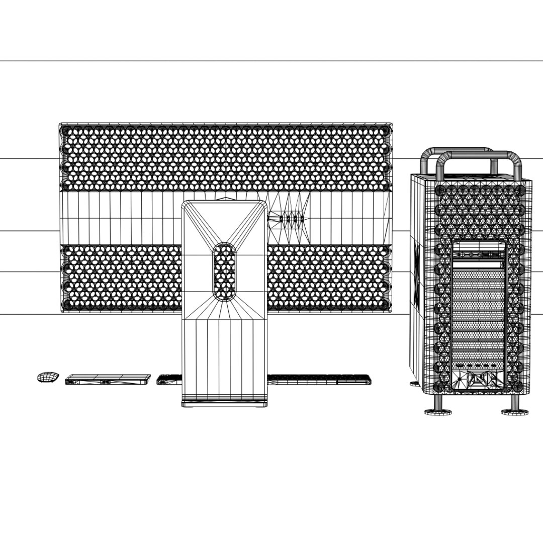 Mac Pro 2019 Set Model - TurboSquid 1426727
