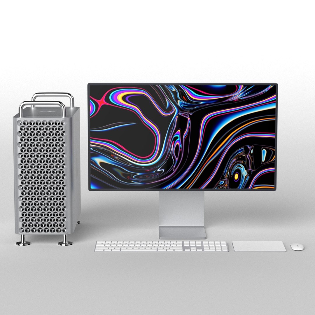 Mac Pro 2019 Set Model - TurboSquid 1426727