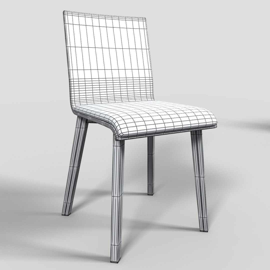 Dining Chair 3d 3ds