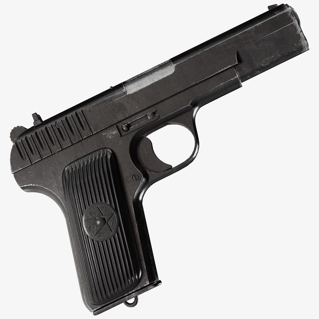 3D TT--33 Tokarev - TurboSquid 2079230