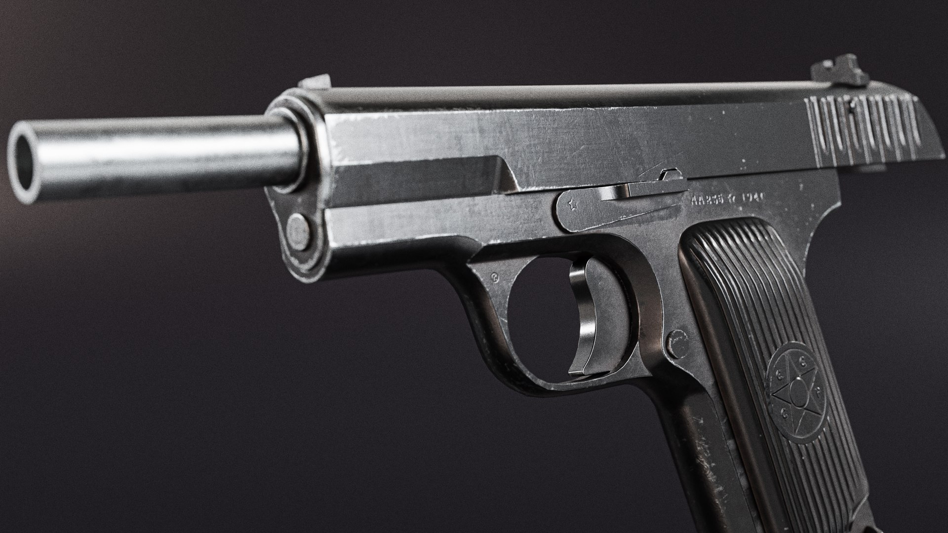 3D TT--33 Tokarev - TurboSquid 2079230
