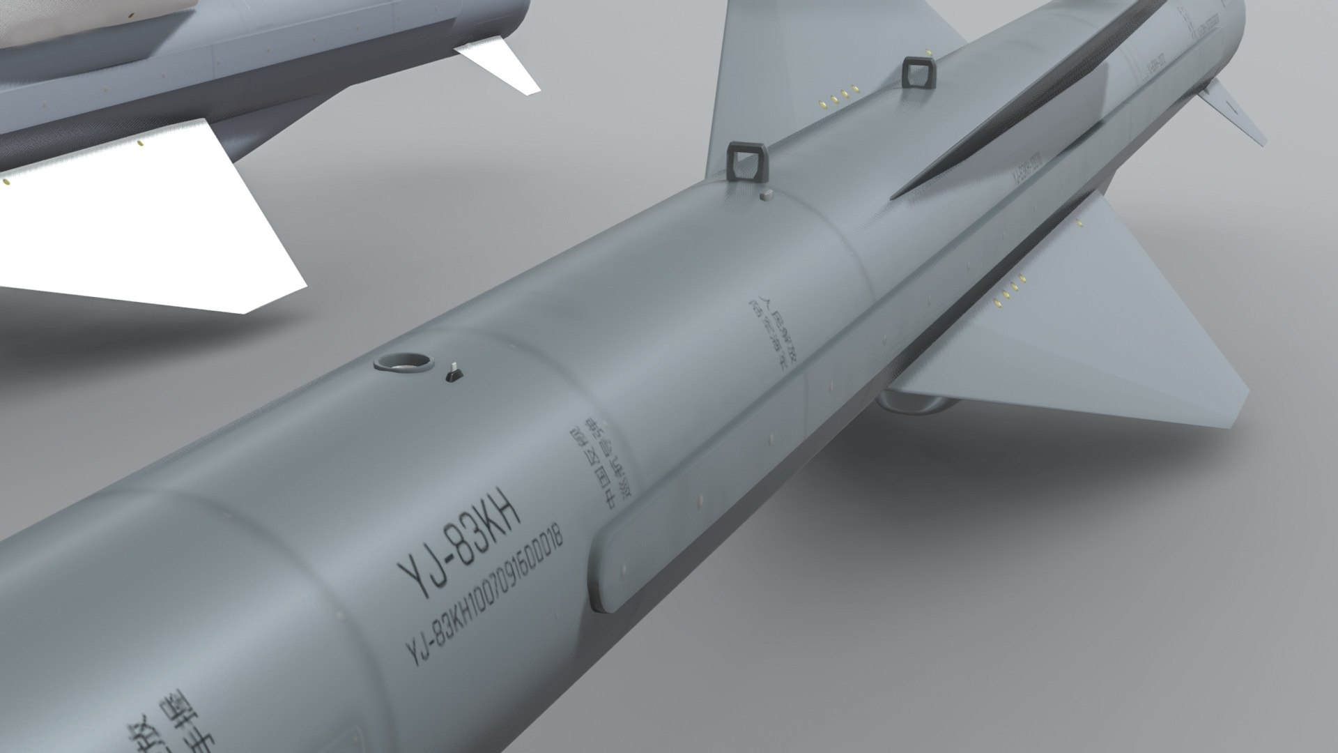 3D Model C-802AK | YJ-83 Chinese Anti-Ship Cruise Missile - TurboSquid ...