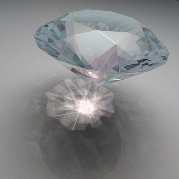 3d model diamond