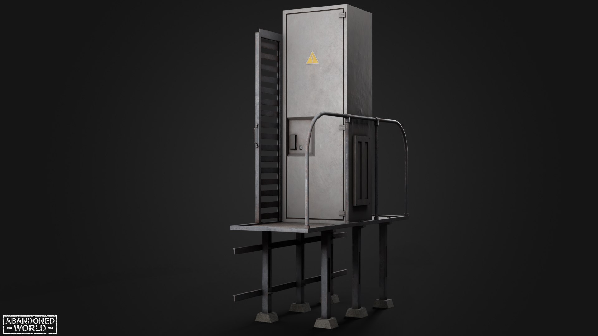 3D Old Electrical Boxes Set - TurboSquid 2243884