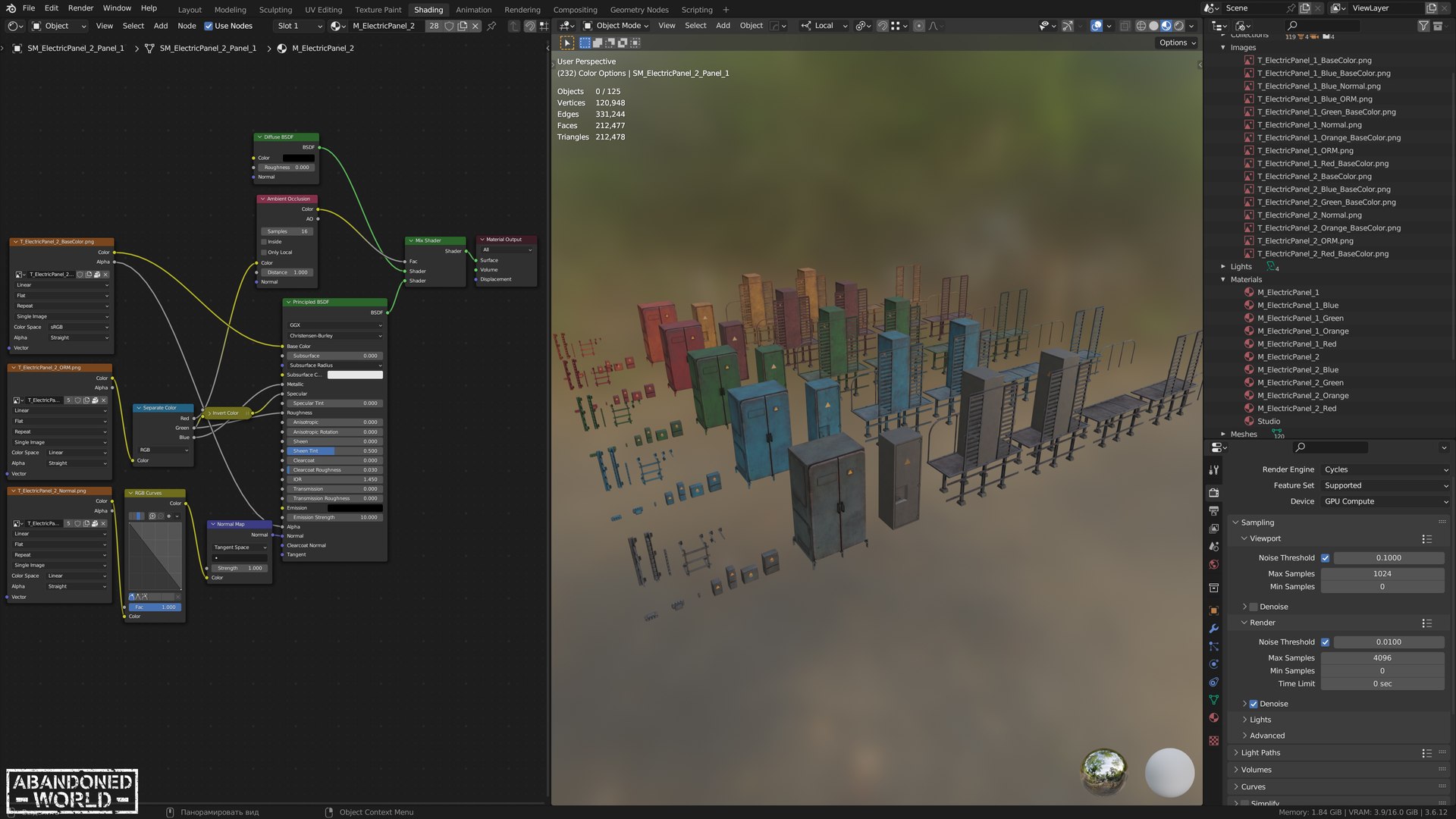 3D Old Electrical Boxes Set - TurboSquid 2243884