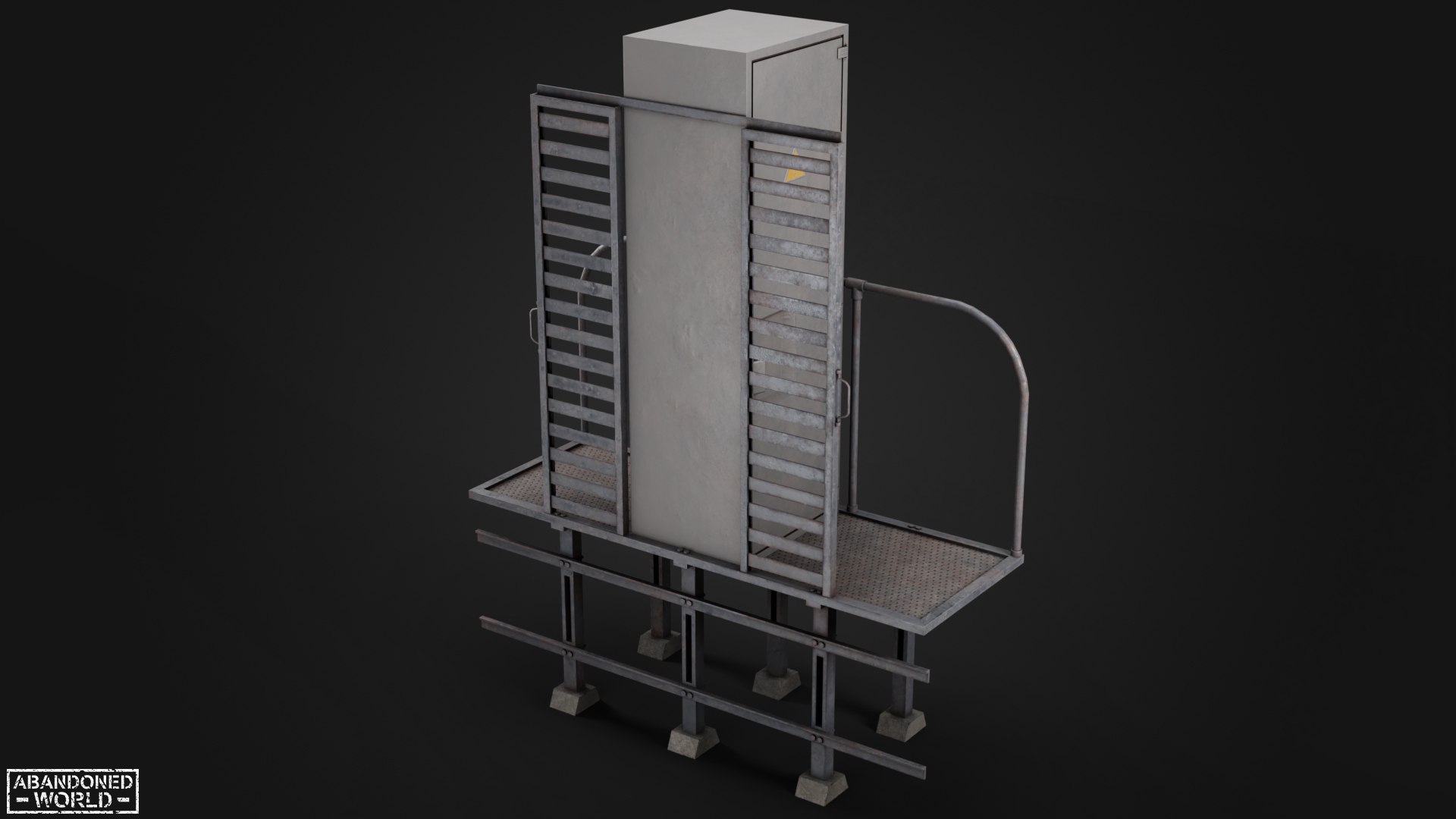 3D Old Electrical Boxes Set - TurboSquid 2243884