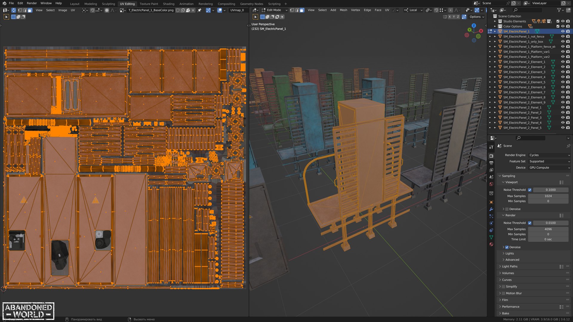 3D Old Electrical Boxes Set - TurboSquid 2243884