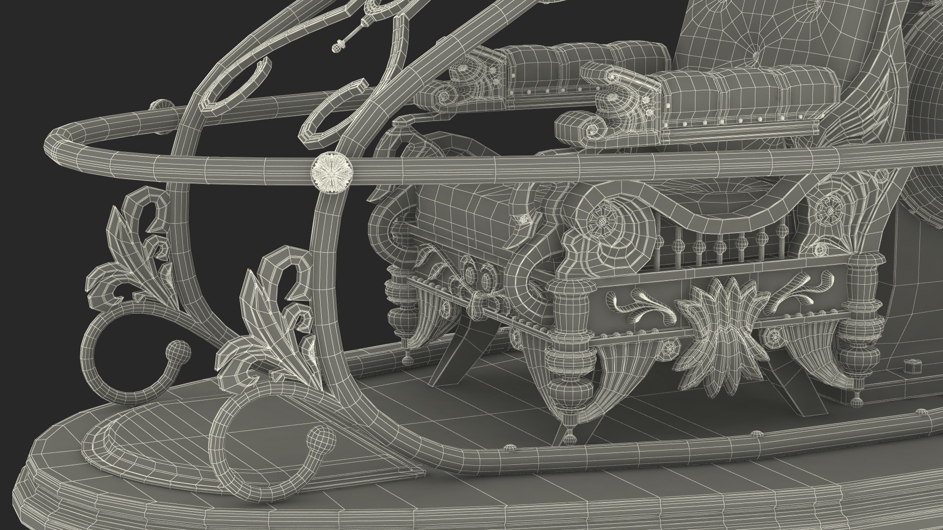 3D Retro Time Machine By Herbert Wells Rigged - TurboSquid 2112390