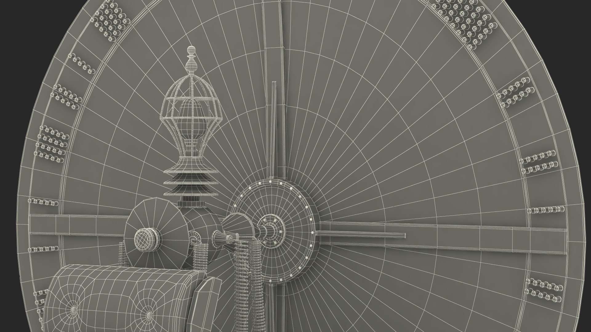 3D Retro Time Machine By Herbert Wells Rigged - TurboSquid 2112390