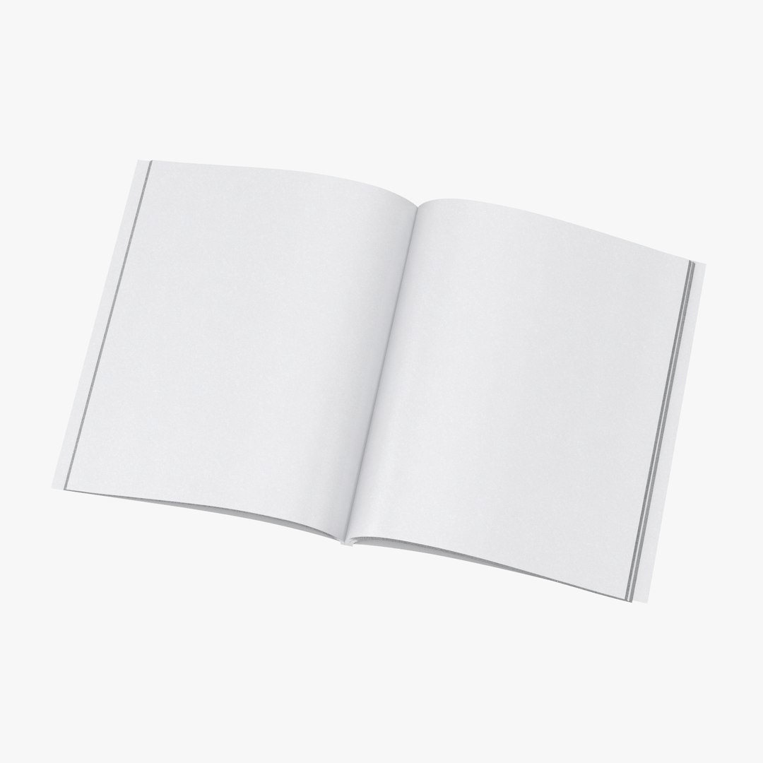 3D Magazine Mockup - TurboSquid 1235813