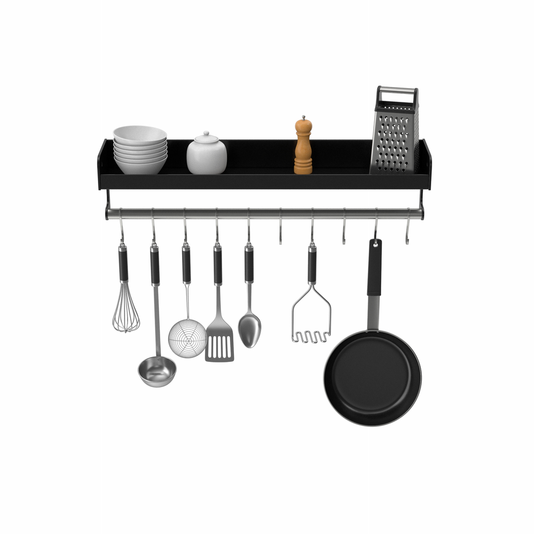 3D Kitchen Rack Set - TurboSquid 2057219