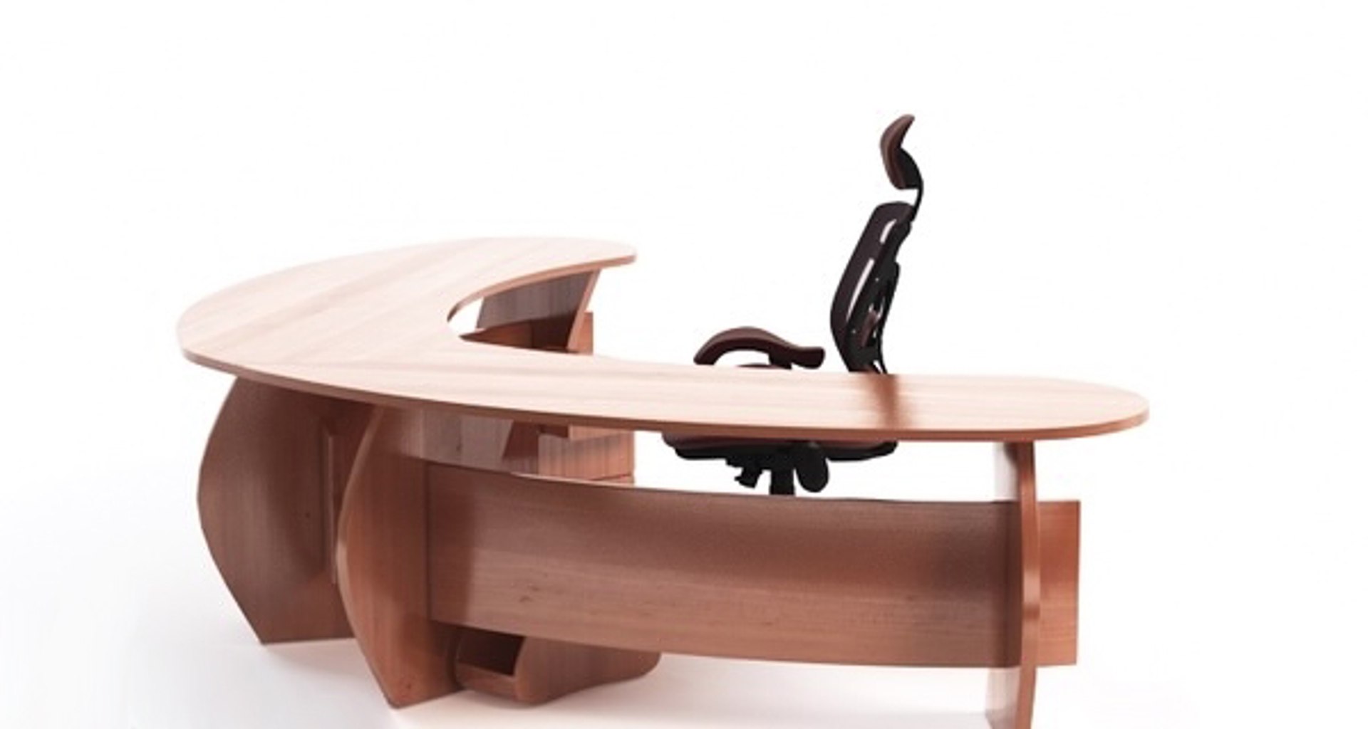 Curved Office Desk Chair Max