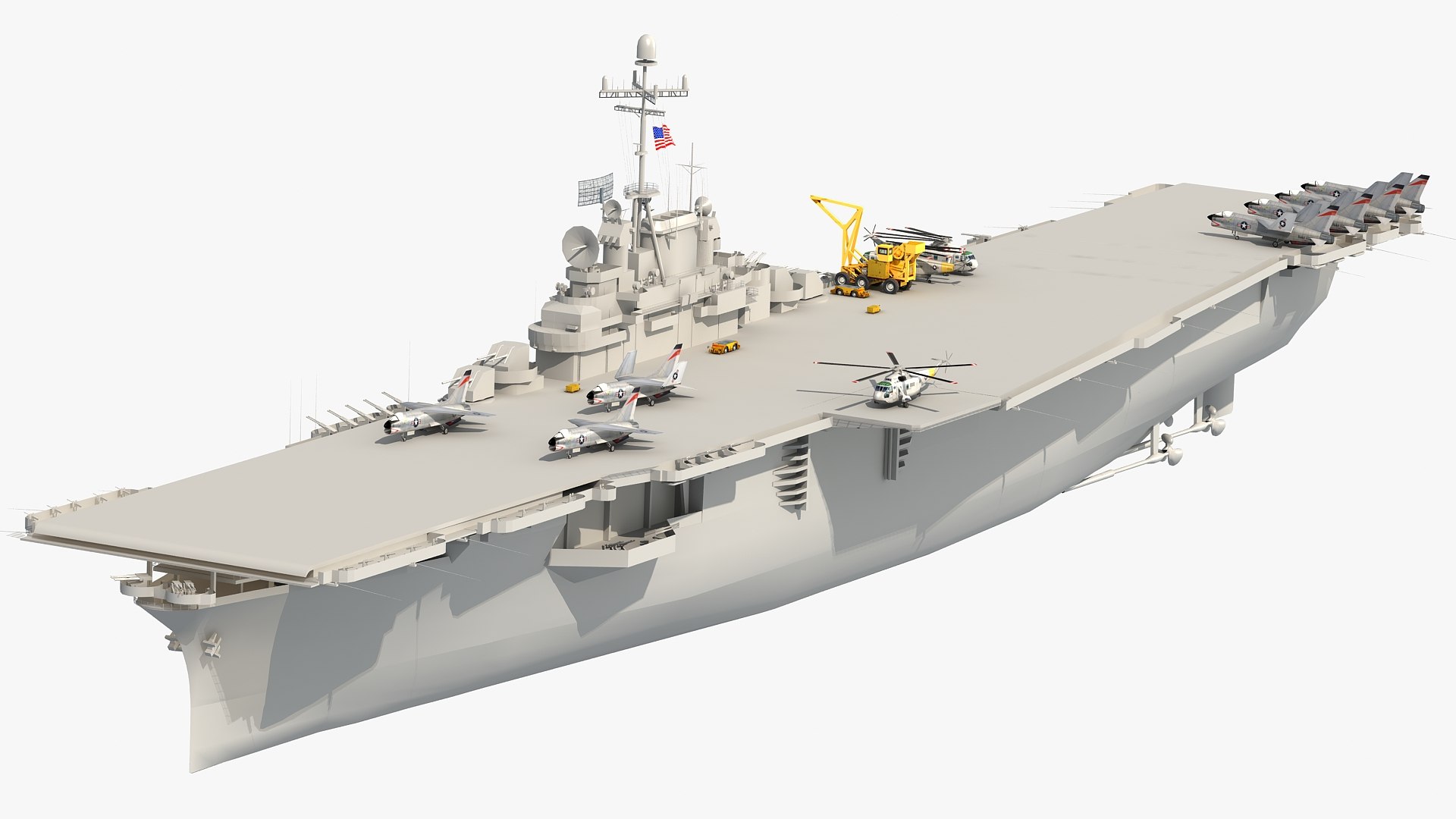 3D uss antietam cvs-36 cvs - TurboSquid 1536145