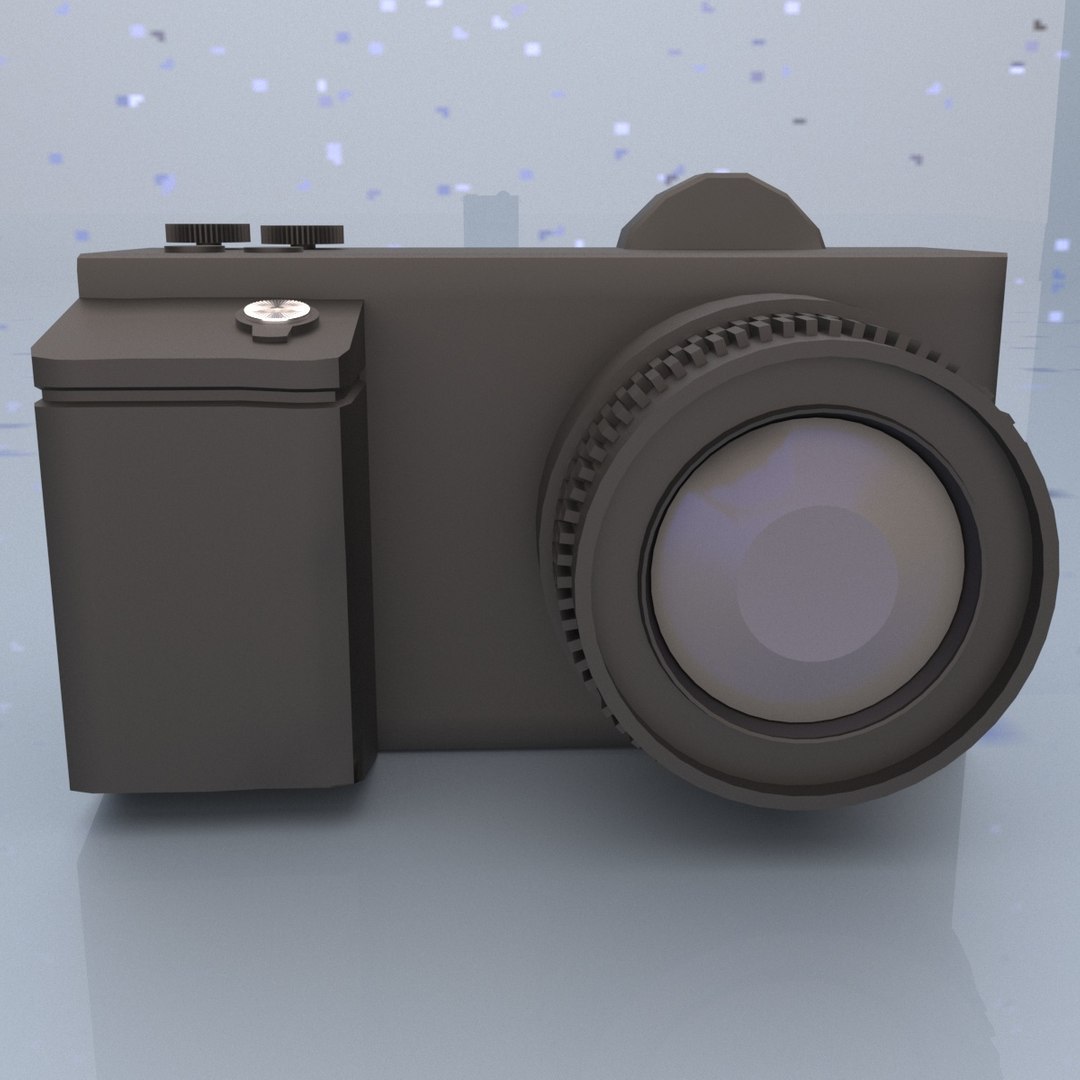 Cartoon Camera 3D Model - TurboSquid 1516893