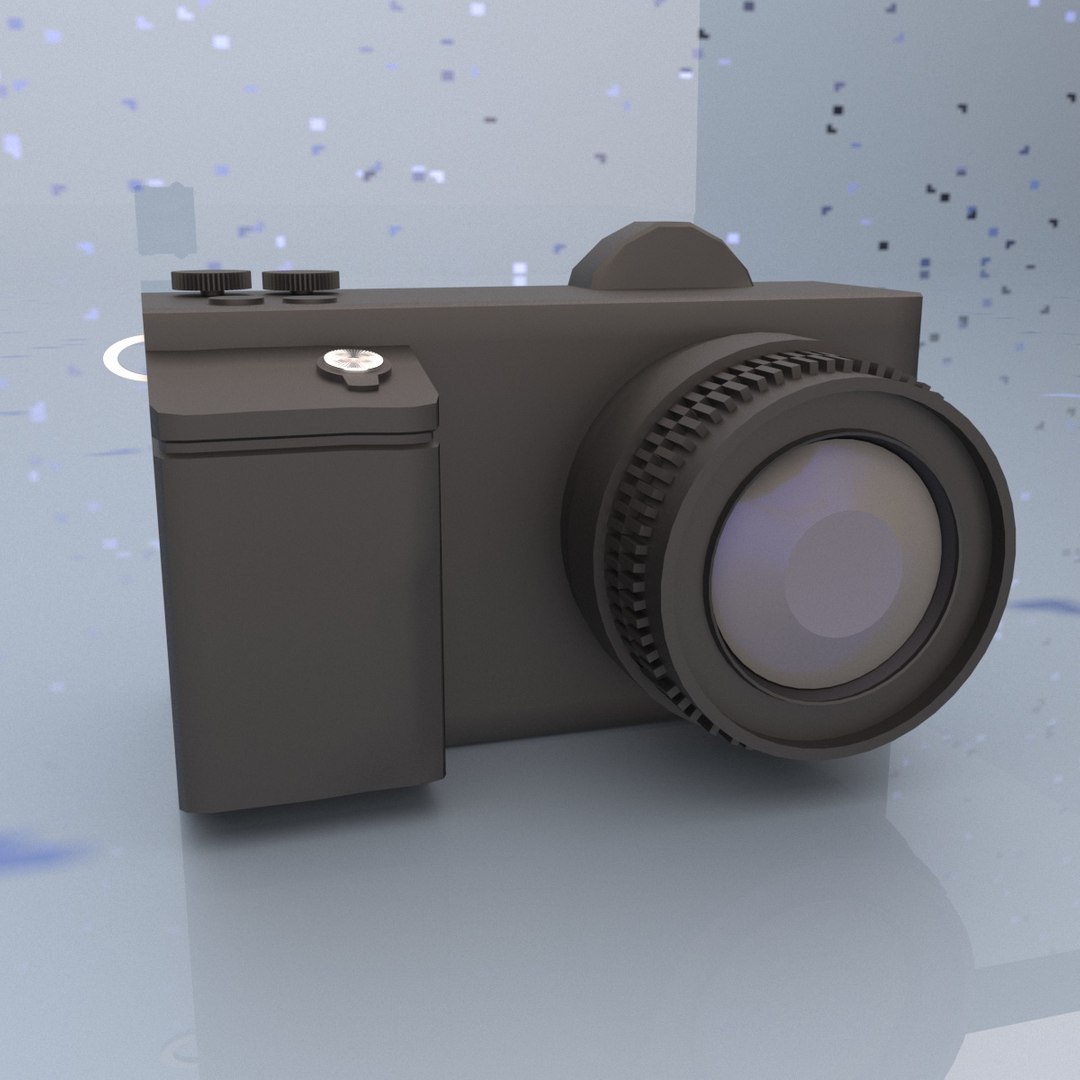 Cartoon Camera 3D Model - TurboSquid 1516893