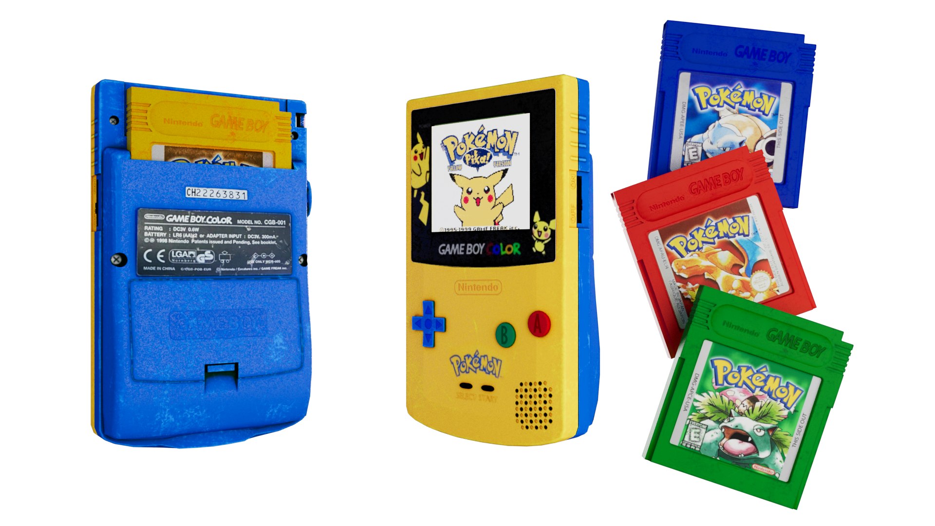 Game Boy Color Model - TurboSquid 2152029