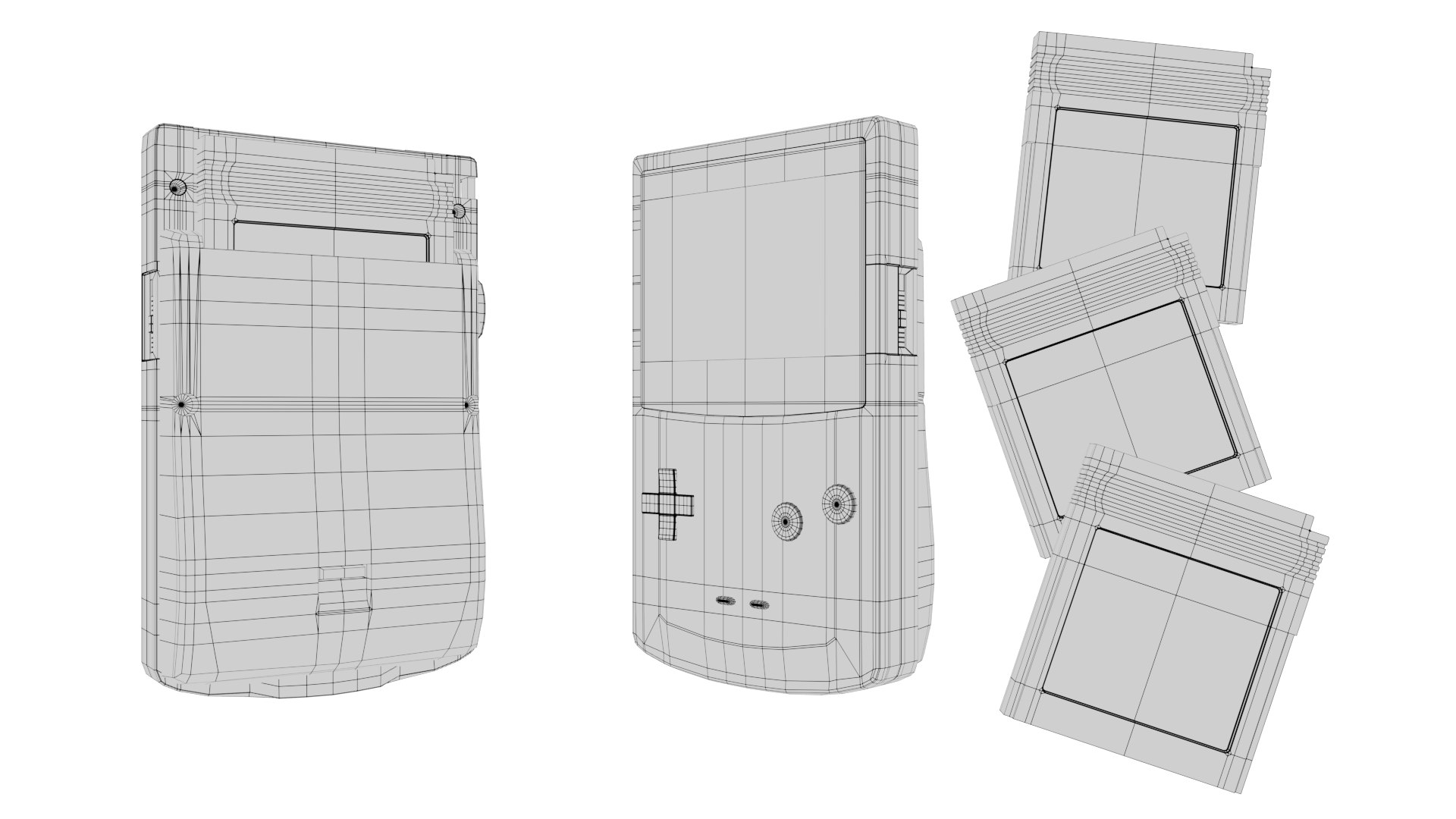 Game Boy Color Model - TurboSquid 2152029