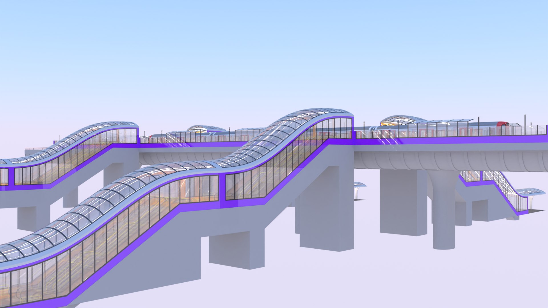 3D Model London Metro Station VII - TurboSquid 2318642