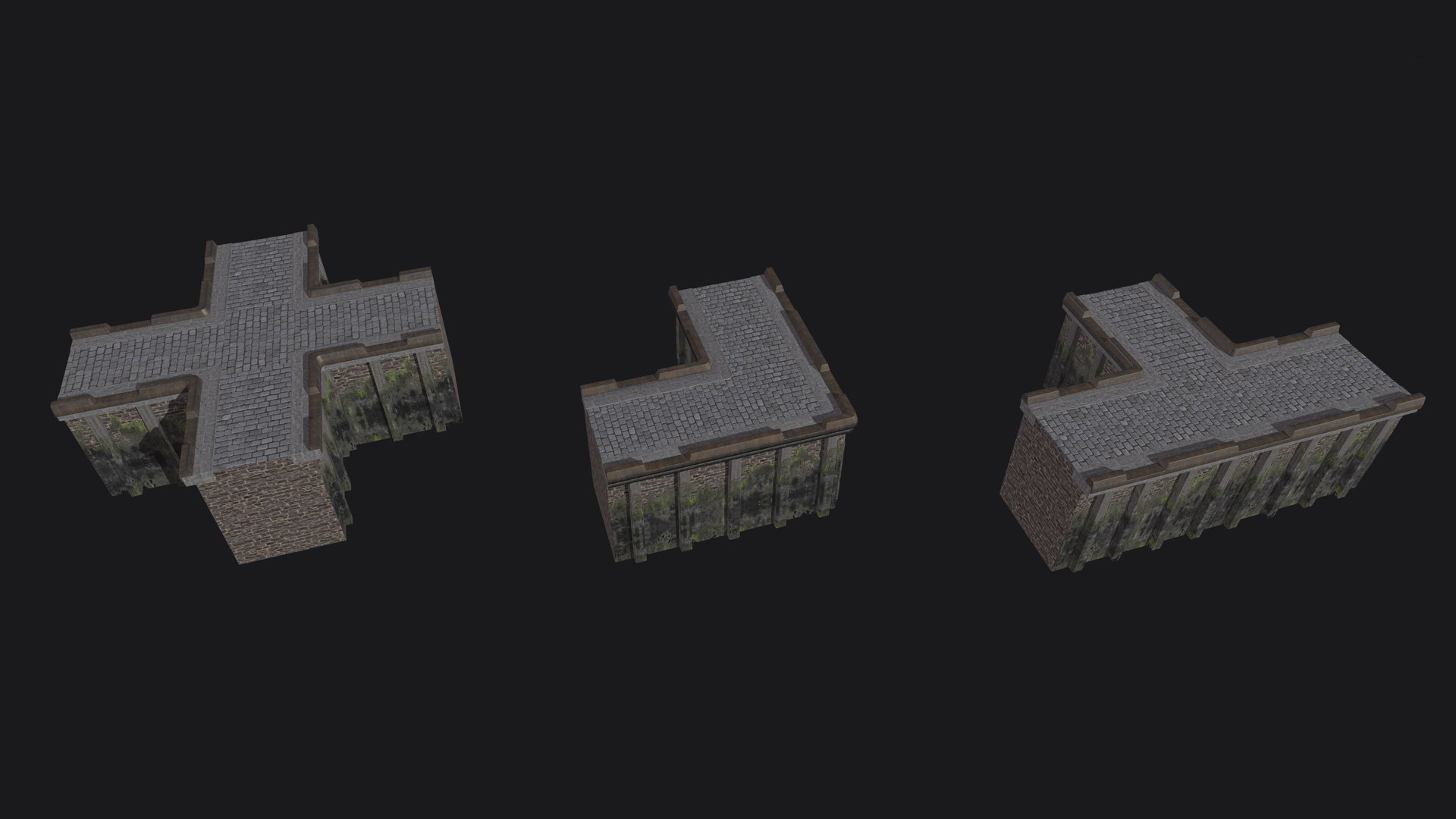 Steampunk Piers Model Pack Game Ready Kitbash Textured 3D Model - TurboSquid 2115365