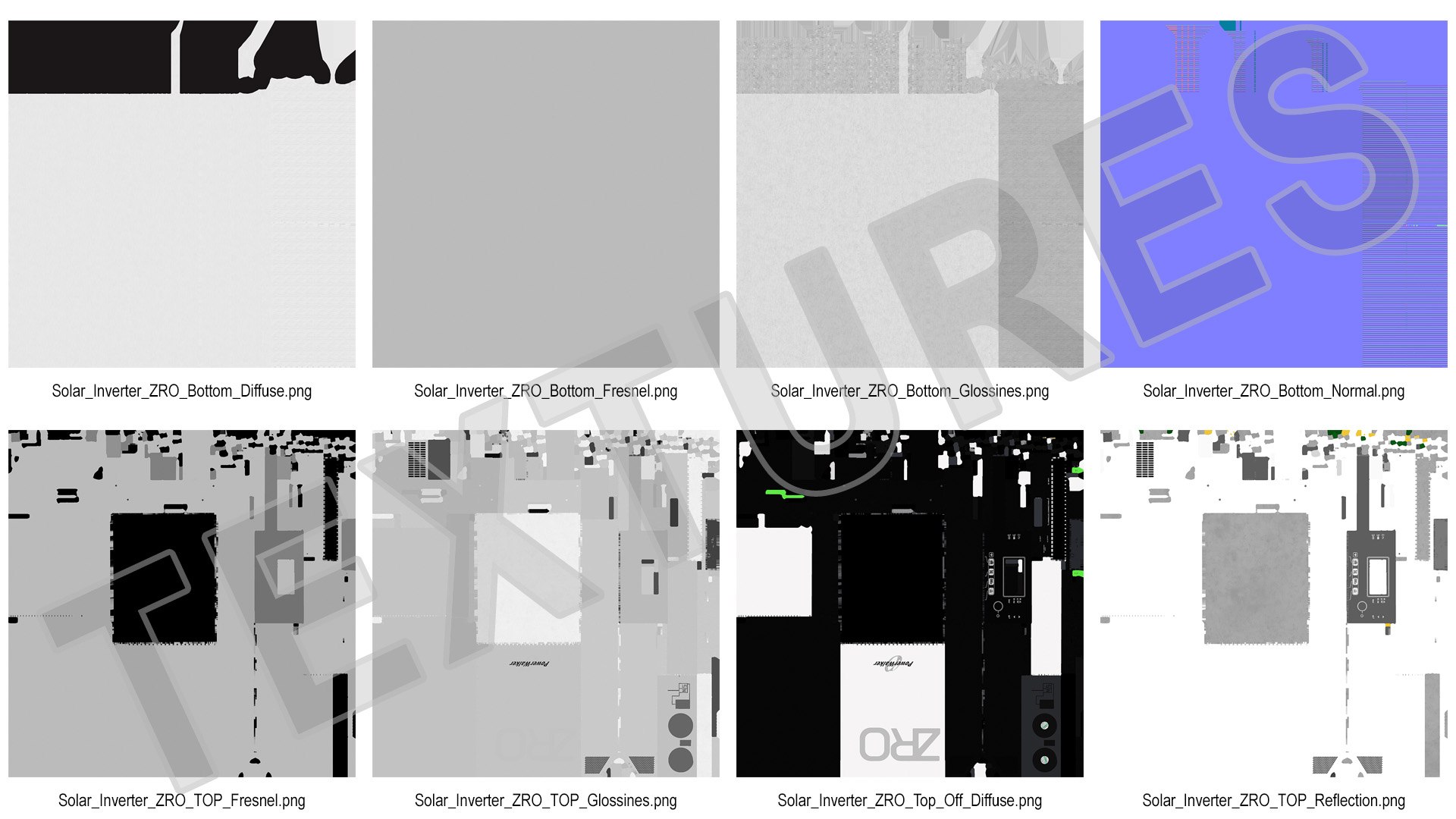 3D Solar Inverter 5000 ZRO Model - TurboSquid 2225207