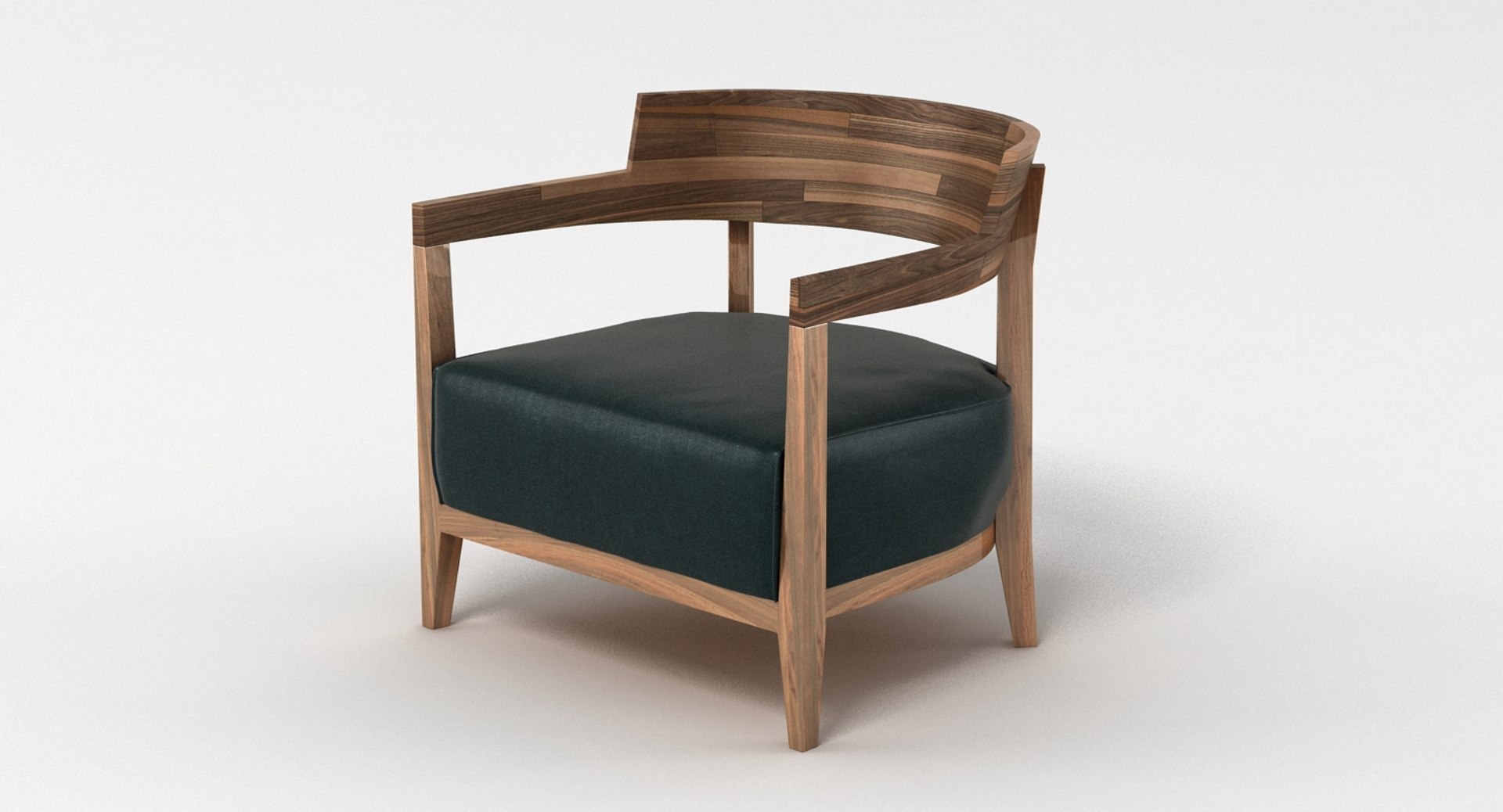 3d model flexform jenny chair