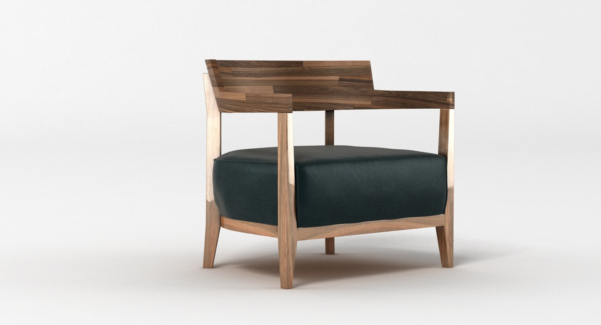 3d model flexform jenny chair