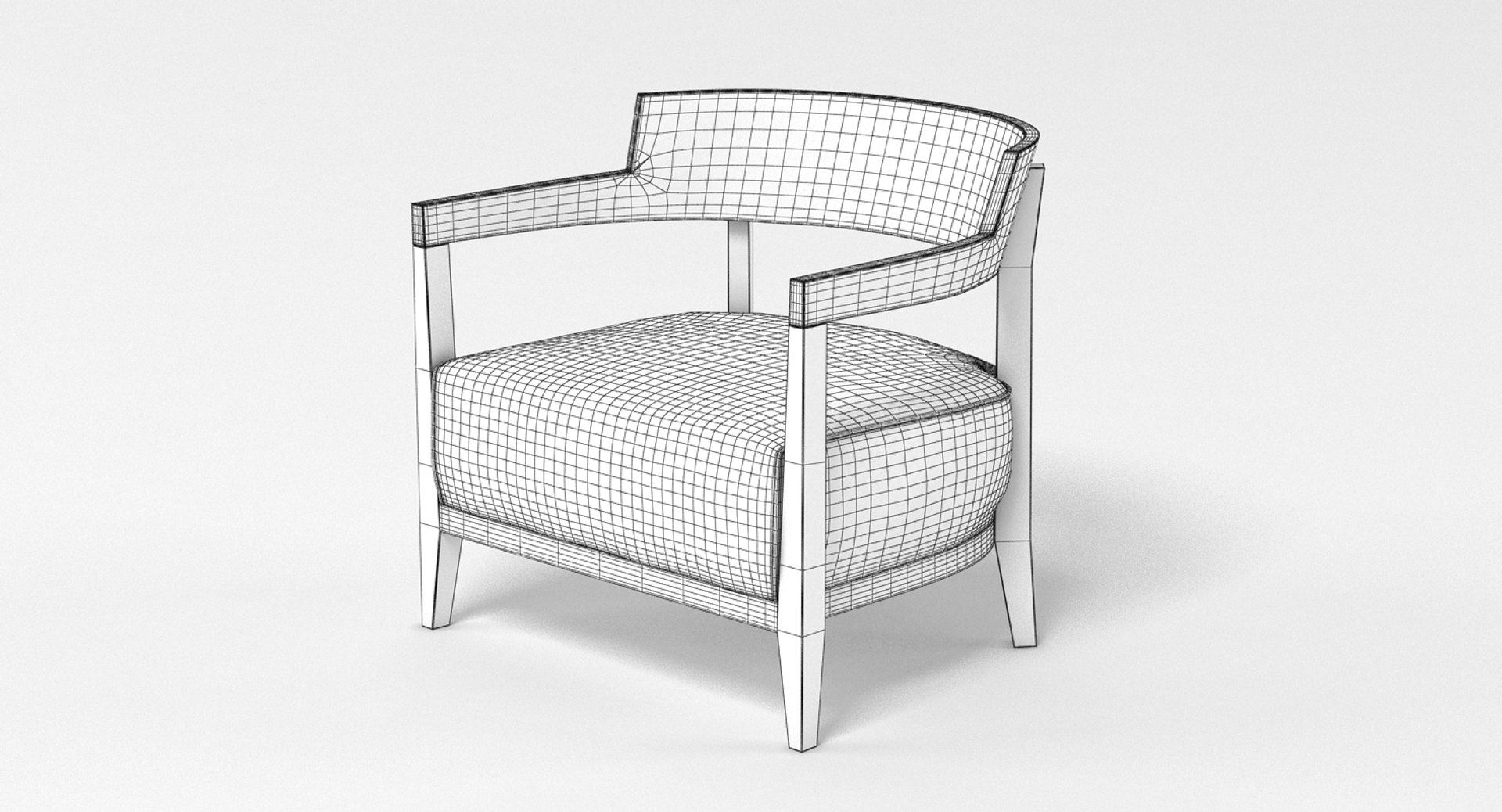 3d model flexform jenny chair