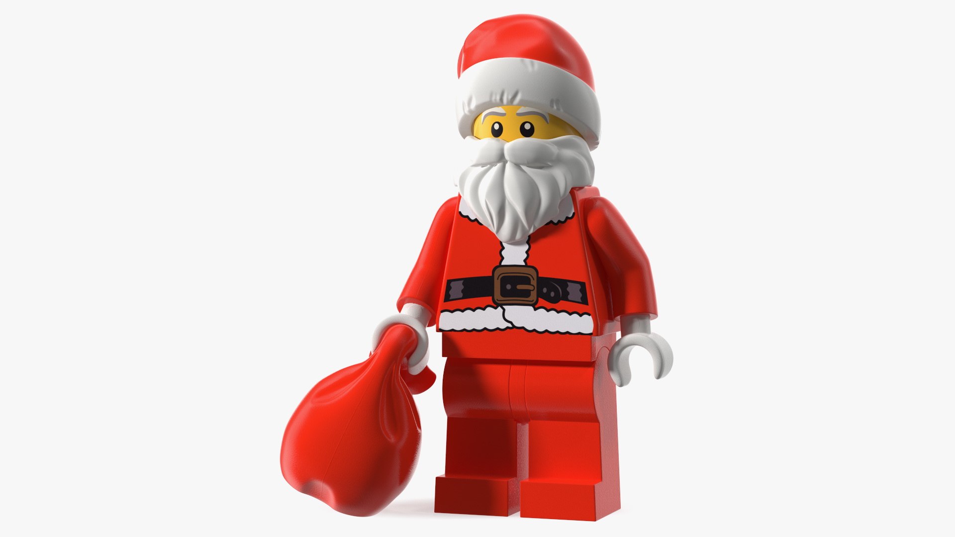 Lego Santa With Santa Sleigh And Reindeers Collection 3D - TurboSquid ...