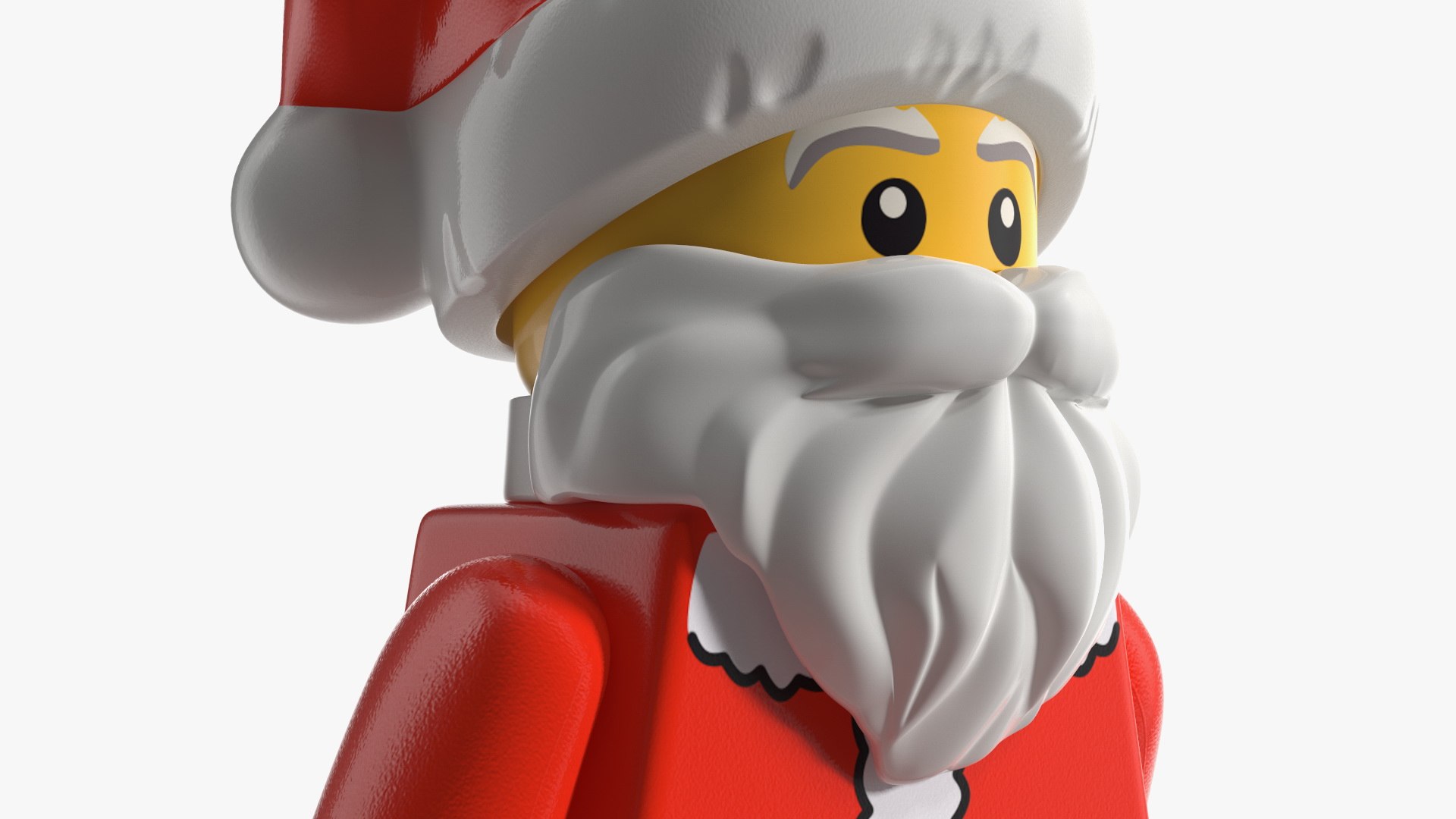 Lego Santa With Santa Sleigh And Reindeers Collection 3D - TurboSquid ...