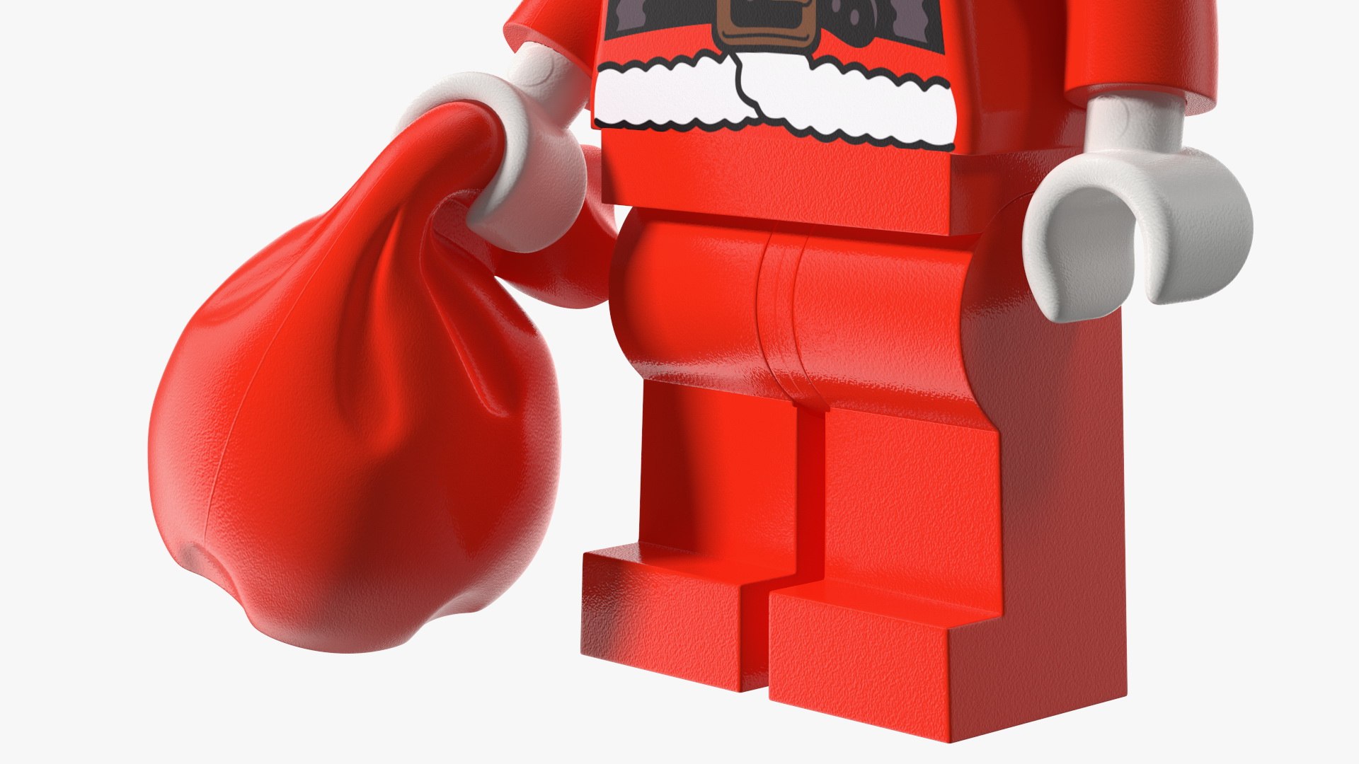 Lego Santa With Santa Sleigh And Reindeers Collection 3D - TurboSquid ...